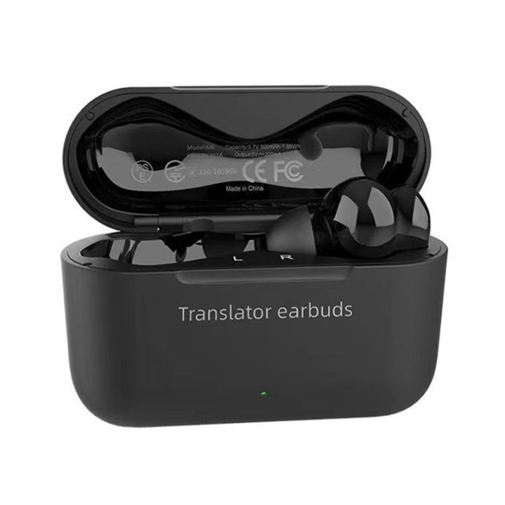M6 Mini Translation Headset 127 Languages Translation Smart Voice ...