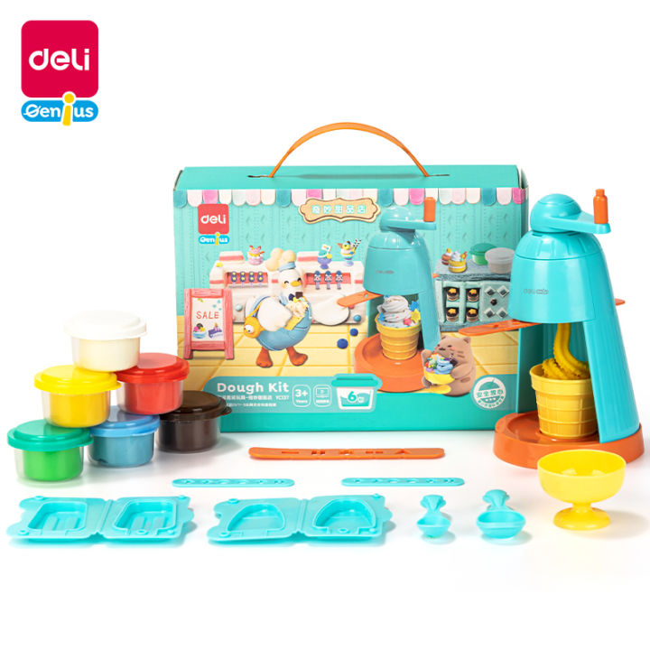 Deli Kids Plasticine Light Colored Clay Creative Handmade DIY toys ...