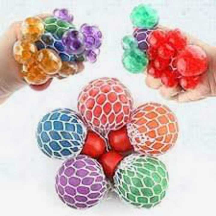 Anti-stress Grape Balls Squeeze Toy Colorful Stress Relief Toys For ...