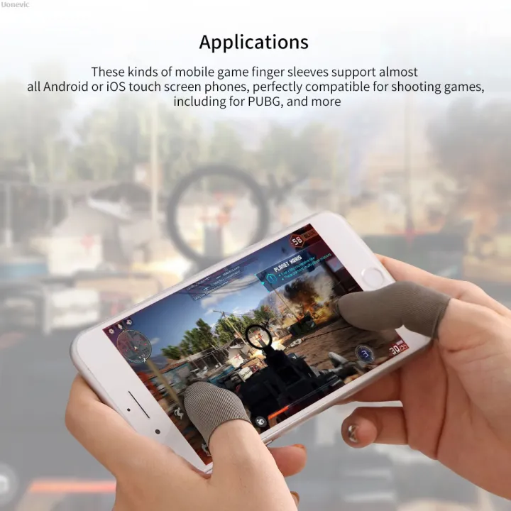 Uonevic Touch screen anti-sweat game through [unlimited reply] air ...