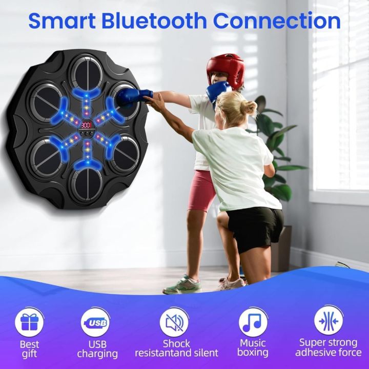 Relaxing Reaction Exercise Smart Music Boxing Machine Plastics Circle ...
