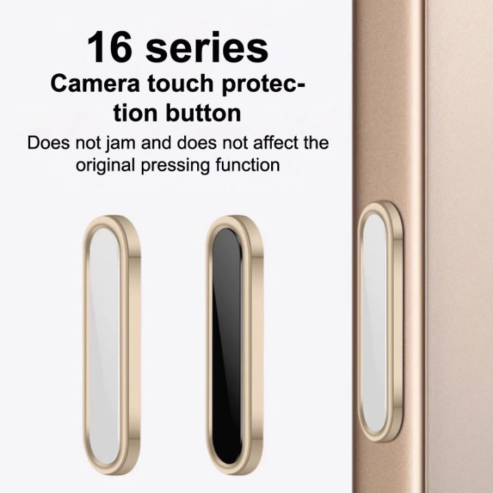 Luxury Camera Control Capture Button Cover Sensitive Smart Island Metal ...