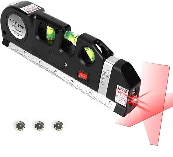 Laser Level Tools, Multipurpose Line Laser Leveler Tool Cross Line ...