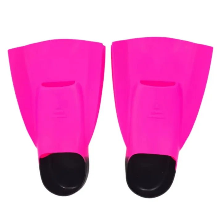 Pair Snorkeling Fins Silicone Swim Fins Wear-resistant Durable Floating ...