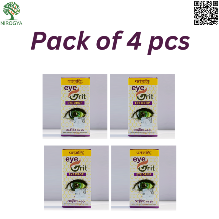 Herbal Eyegrit Eye Drop 10ml Pack of 4 pcs | Daraz.com.np