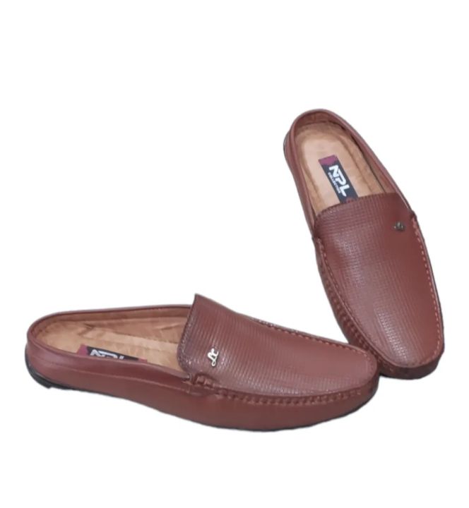 Brown Back Open Shoes for Men (G42) | Daraz.com.np