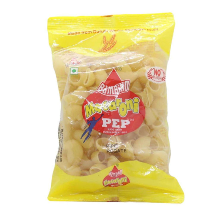 Bambino Macaroni Pipe Pasta 150 gm | Daraz.com.np