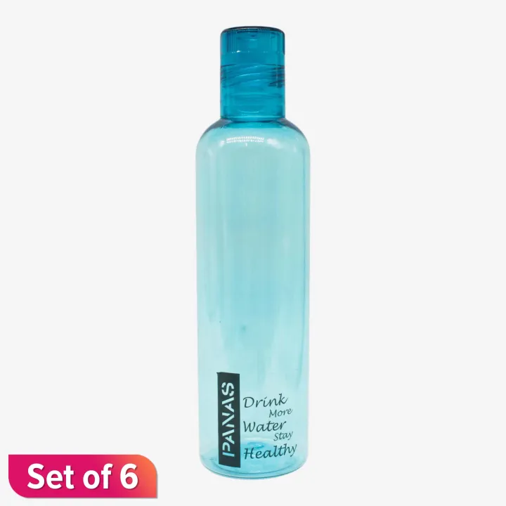 Blue Color Water Bottle 750ml Set of 6 | Daraz.com.np