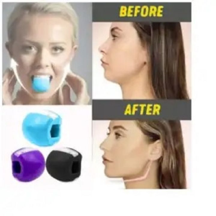 Jawline Exerciser Jaw, Face, and Neck Exerciser | Food Grade Material ...