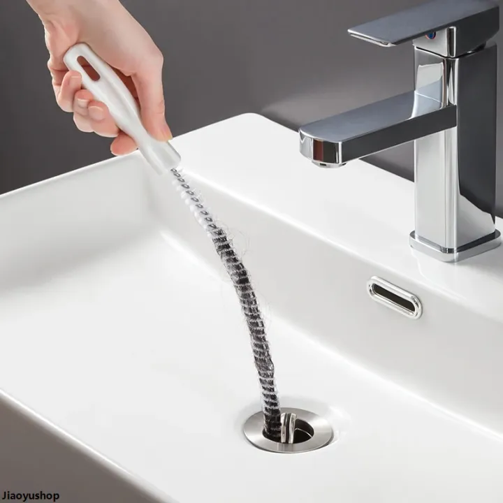 MengsanLuxury Cleaning Tools Kitchen Sink Cleaning Hook Super Long Pipe ...