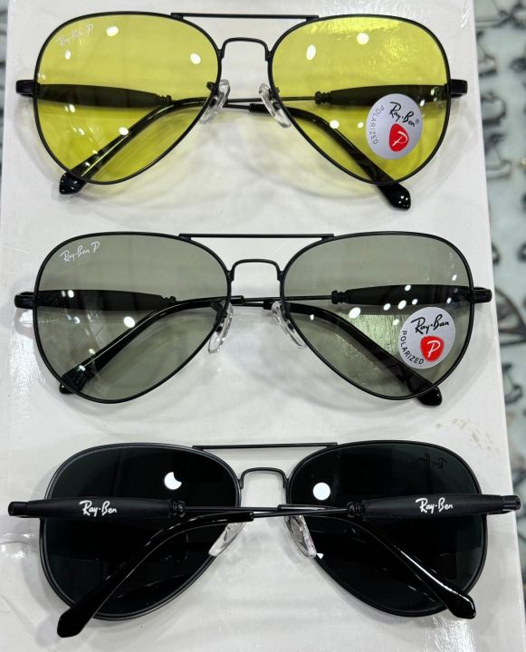Rayban polorized aviator shape gents sunglass | Daraz.com.np