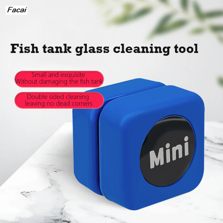 Facai Clean Glass Fish Tank Tool Wash Mini Glass Curve Algae Floating ...