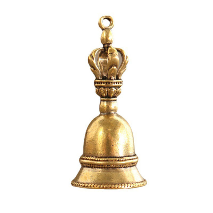Vintage Brass Bell Charm Pendant DIY Keychain Pendant Home Decoration ...