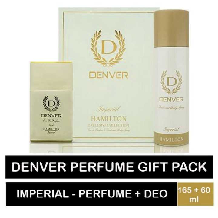 Denver imperial Perfume and Deo Combo Set - 60ml & 165 ml | Daraz.com.np
