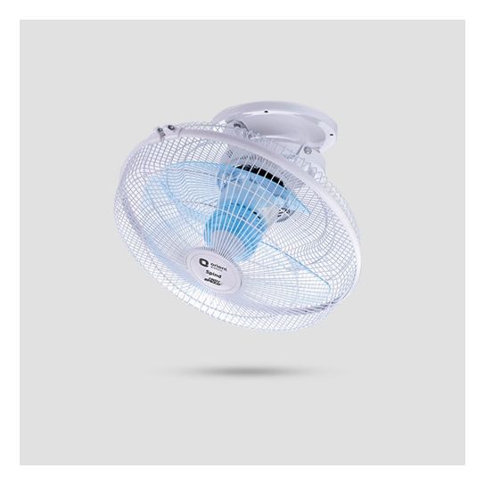 Orient Electric Roto-53 400 MM High Speed Wall Mounted Cabin Fan (White ...