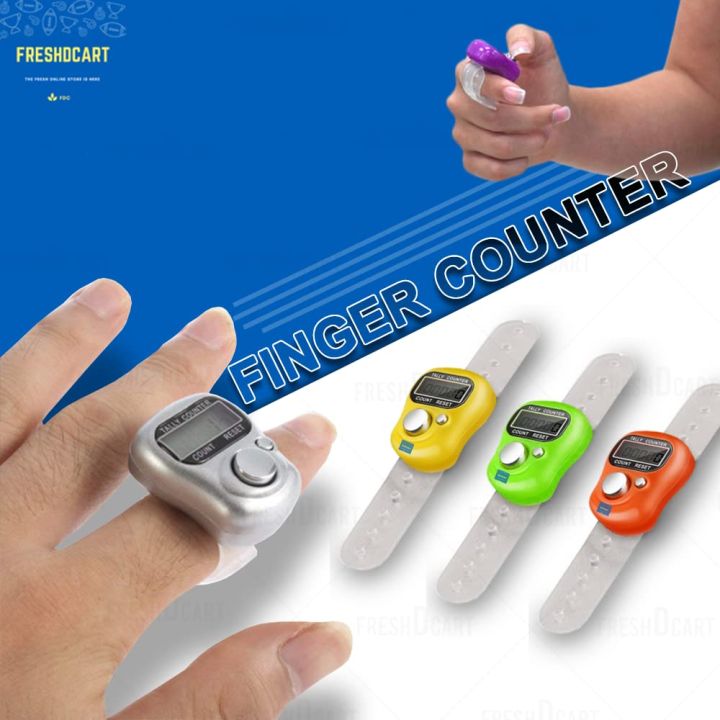 5 Digit Digital Finger Counter for Japa Mala Counting Device, Tally ...