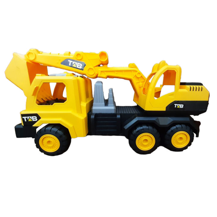 Super Builders Children's Sliding Monster Dozer Excavator Truck ...