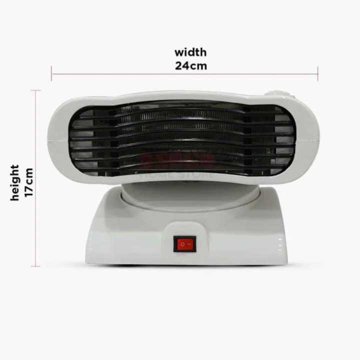 Electromax 360° Rotating Fan Heater | Two In One | EMX-911 | 2000W ...