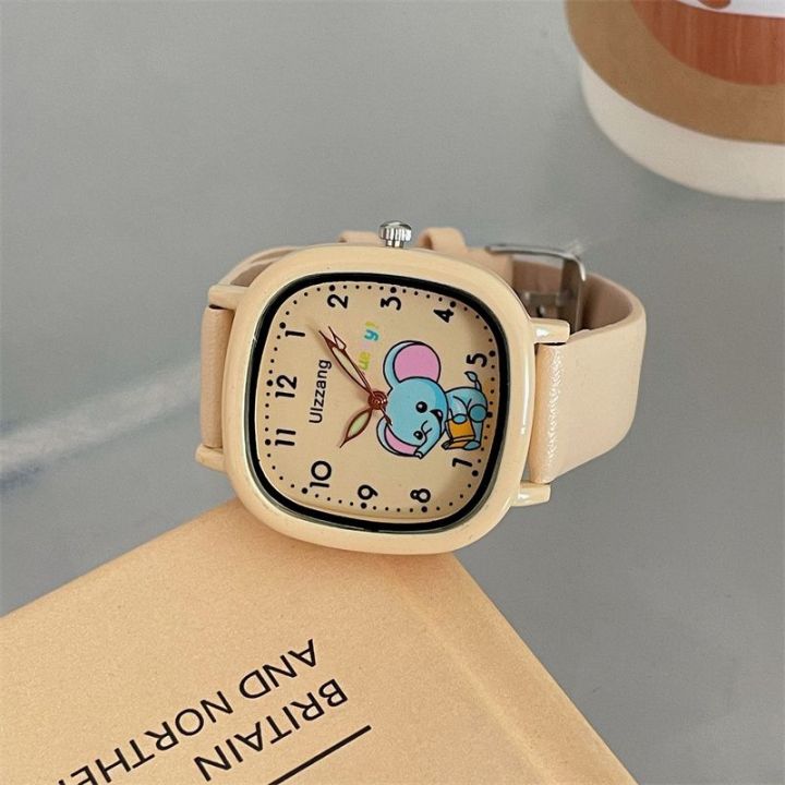 2024 Children's Watch Boys and Girls Simple Cute Cartoon Small Pointer ...