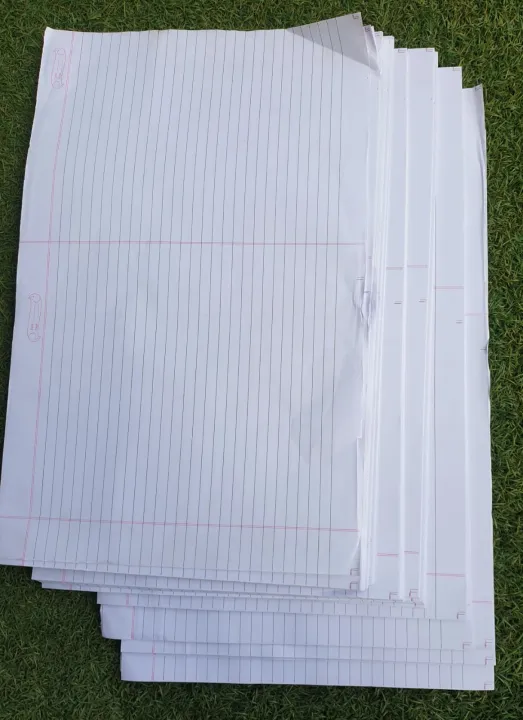 Classmate 60 GSM Hig Quality 18*22 Size Rulled Paper/ Loose Sheet/ Exam ...