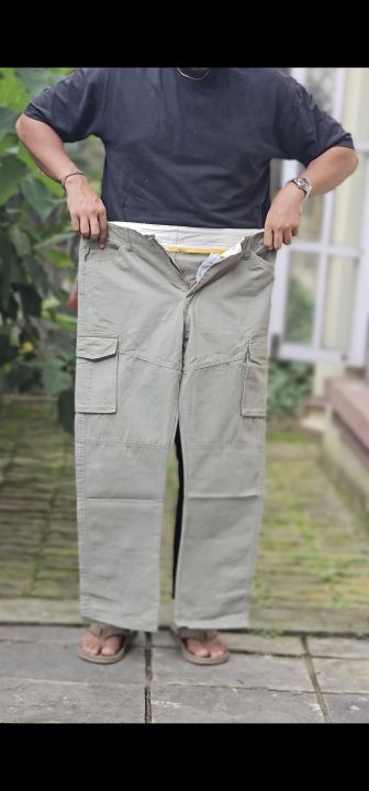 Summer Stock Clearance Premium Cotton Fancy Cargo Box Pant For Men ...