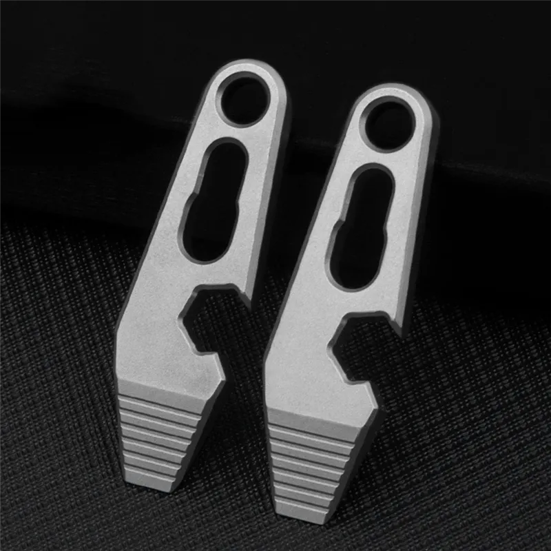 TC4 Titanium Alloy Crowbar Hexagon Wrench Outdoor Tools Multifunction ...
