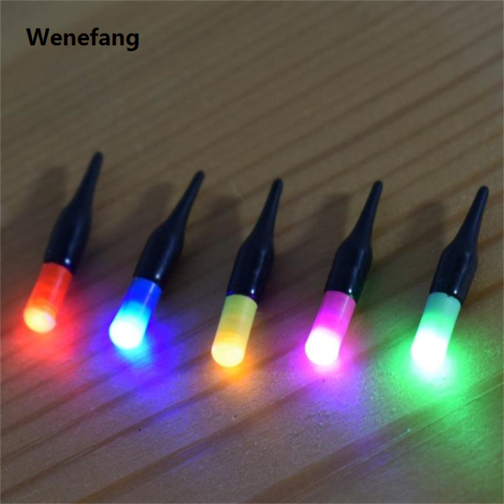 Wenefang 5 pcs LED fishing float tail light, connected to the fishing ...