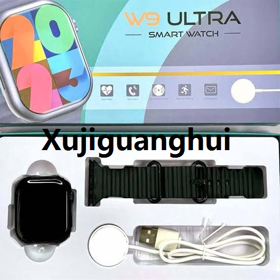 Xujiguanghui W9 ULTRA SMART WATCH 48MM BIG DISPLAY OLED SCREEN BEST ...