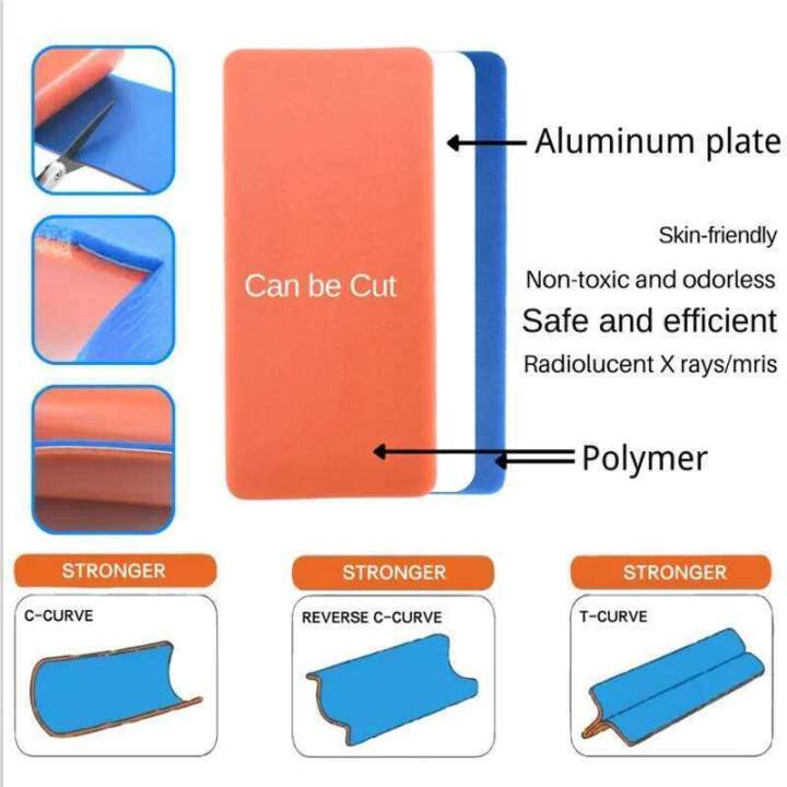 Medical Polymer Plasticity Sam Foam Covered First Aid Aluminum Roll ...