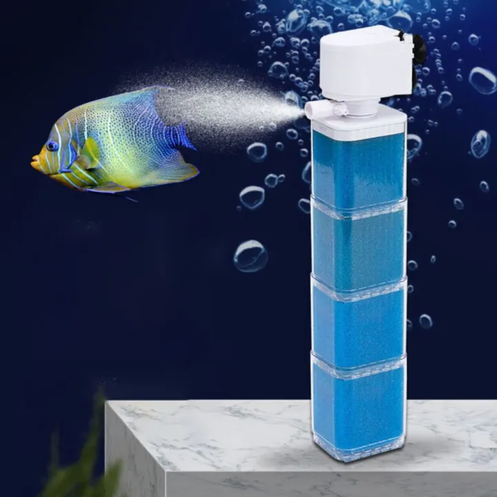 Multifunction Mute Fish Submersible Filter Removable Plastic Water ...