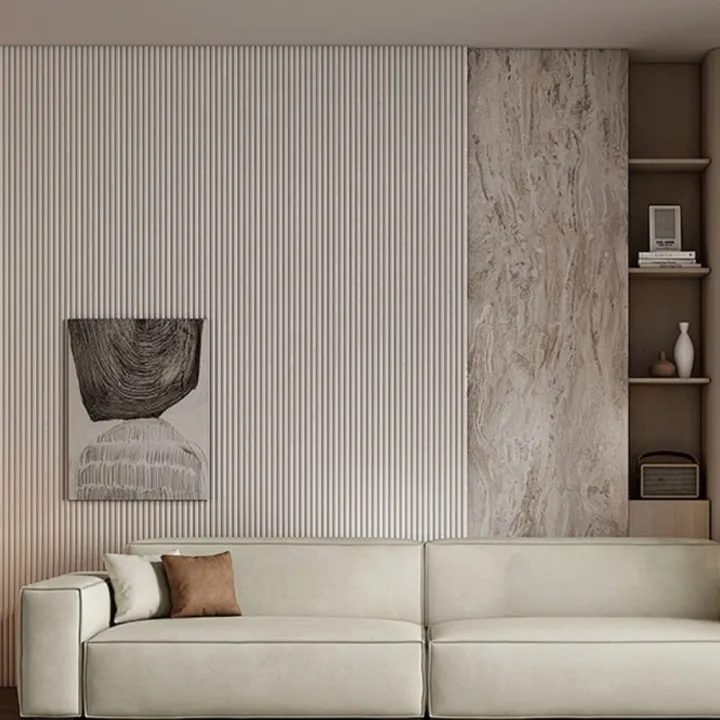 Soft 3 Meter Imitation Grille Wall Sticker NBR Foam Waterproof Fluted ...