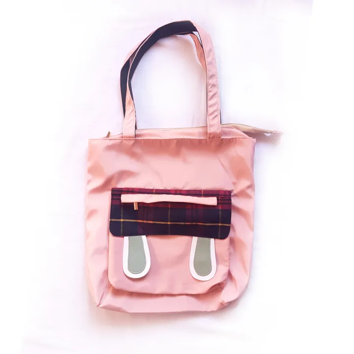 Tote Bag Pink Color For Women Best Gift | Daraz.com.np