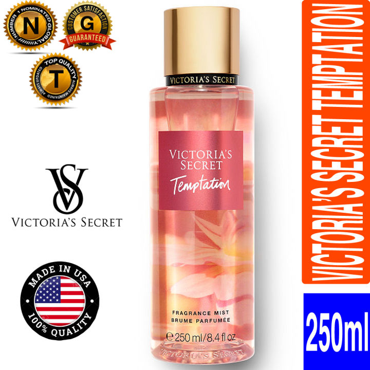Victoria’s Secret Temptation Vs Body Mist Perfume for Women 250m ...