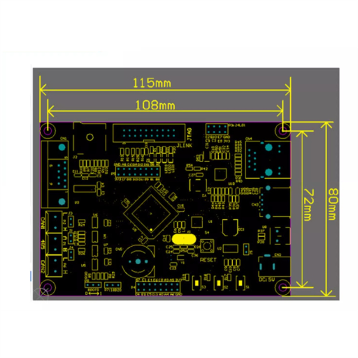 Industrial Control STM32F407VET6 Development Board RS485 Dual CAN ...