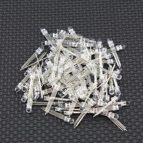 100pcs 5mm 4 pin RGB LED Common Anode Red Green Blue | Daraz.com.np