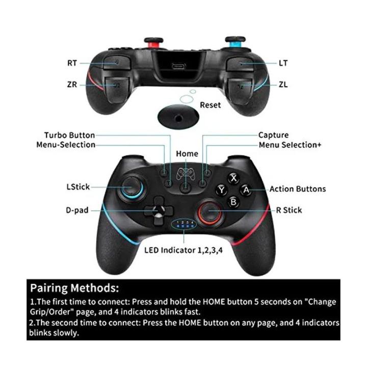 Vylon DATA FROG Compatible Nintendo Switch Controller Wireless ...