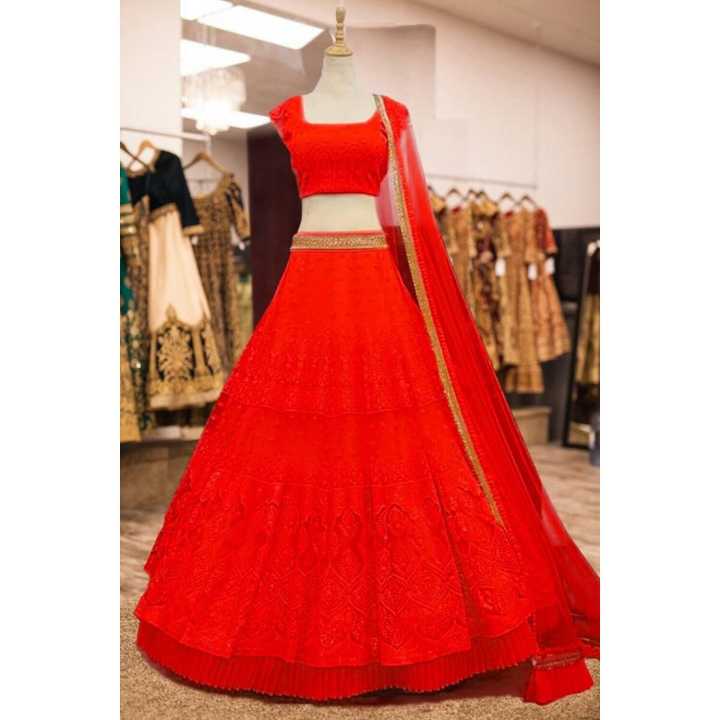 Red Color Lehenga Choli | Daraz.com.np