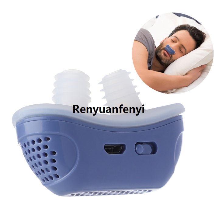 Renyuan Electric Anti Snore Device Nose Clip Anti-Snoring Stopper ...