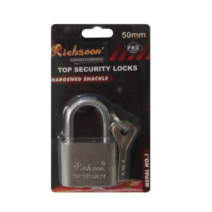 Richsoon Hardened Security Lock 50 mm | Daraz.com.np