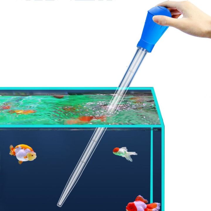 Waste Remover Effective Fish Tank Pipette Lengthen Cleaning Straw ...