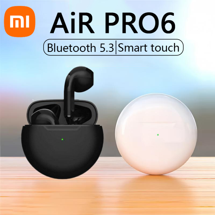 2025 NEW Xiaomi Original Air Pro 6 Earphone TWS 9D HIFI Headset ...