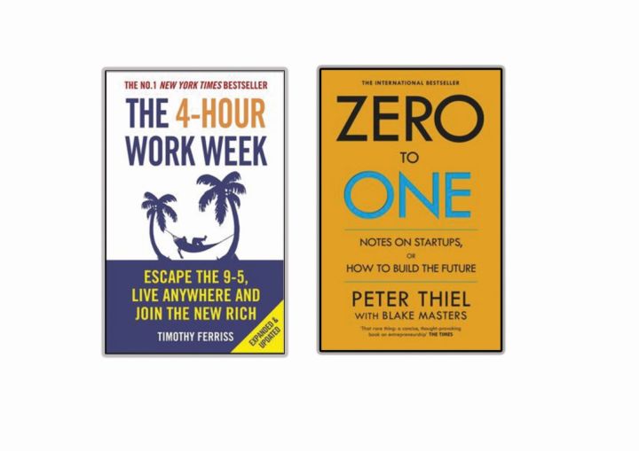 Set of Two (Zero to one by Peter Thiel and The Four Hour Week by ...