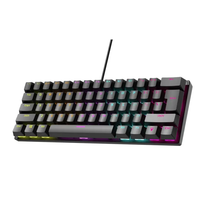 Sunnysee T61 61% Hot Swappable Wired Mechanical Keyboard 63 Keys RGB ...