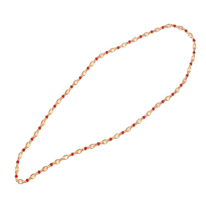 Red/Golden Moti Mala For Women | Daraz.com.np