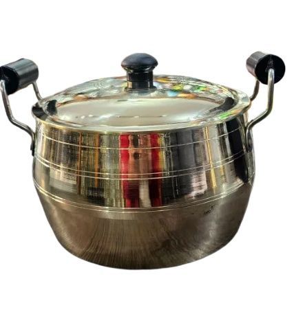 1 Litre Pure Brass Lato Cooker | Pital Cooking Pot | Bhattu | Daraz.com.np