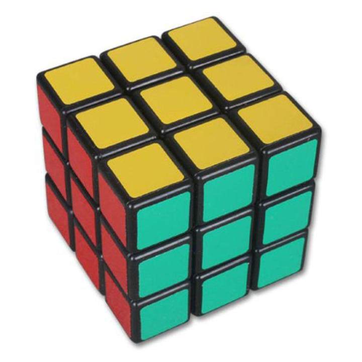 PVC Sticker Speed Cube 6 Color Stickerless Rubik Cube (5.7x5.7x5.7 ...