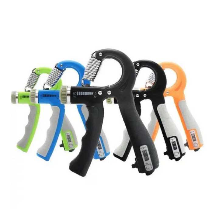 Adjustable Hand Grip with Counter Hand Strength Exercise (Upto 60kG ...