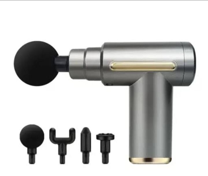 Rechargeable Handheld Percussion Gun Massager Machine for Deep Tissue ...