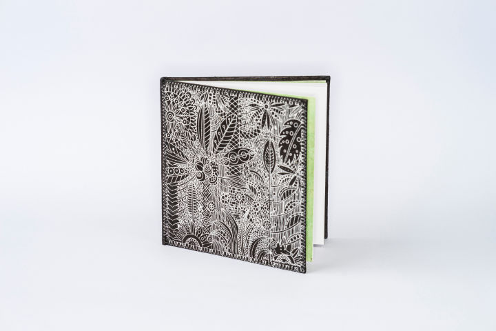 Magical garden, Square Silver Notebook | Daraz.com.np