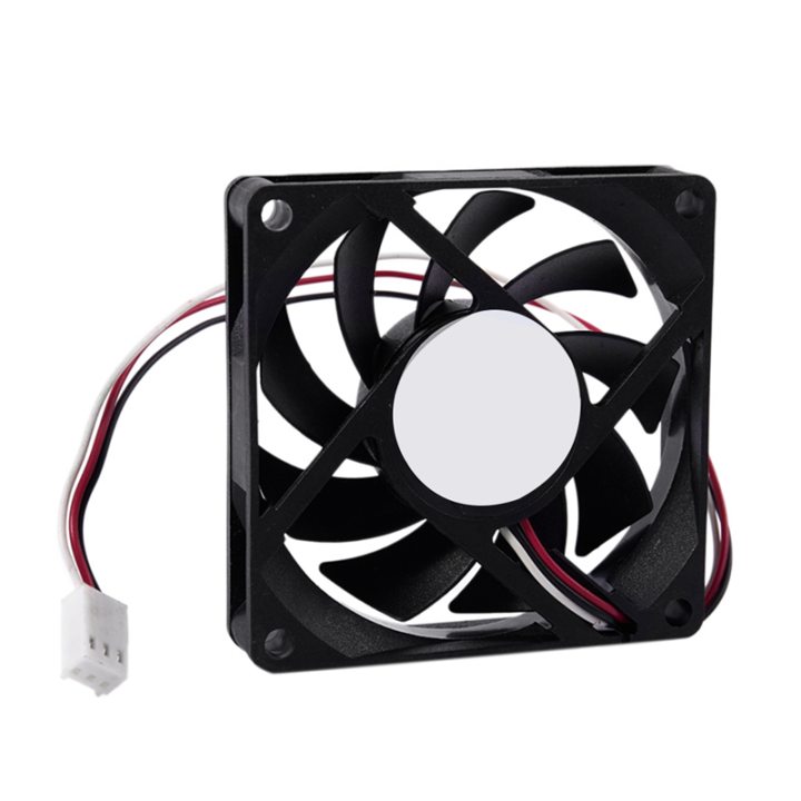 Spreeshop Computer Case Cooler Fan 3PIN 12V 7CM 70MM PC CPU Cooling ...